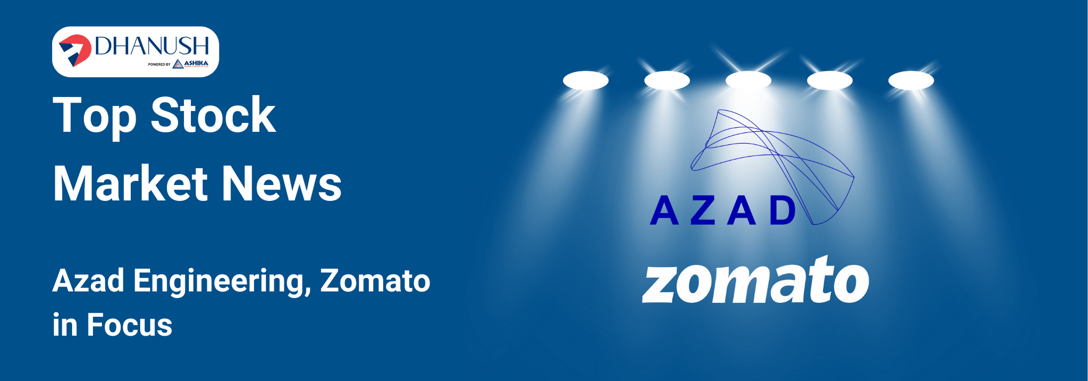 Top Stock Market News: Azad Engineering, Tata Power in Focus | Dhanush ...